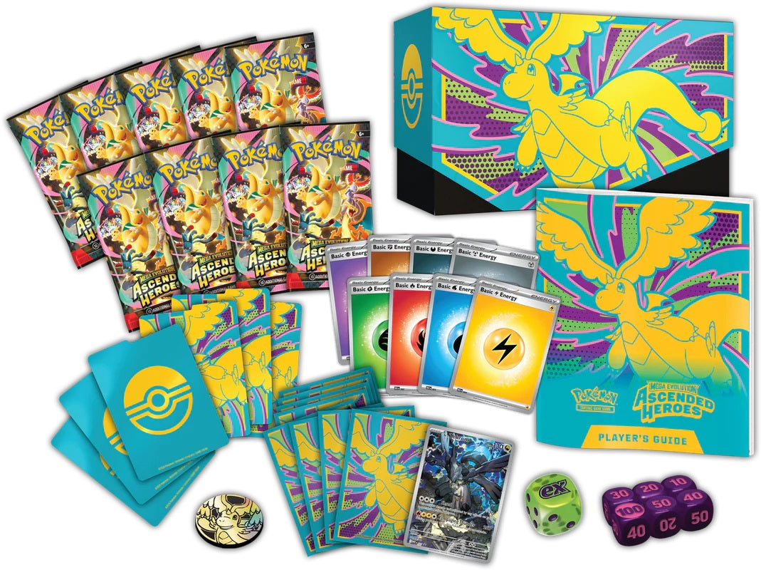 [Preventa] Pokemon Ascended Heroes Elite Trainer Box - (Ingles / Españ ...